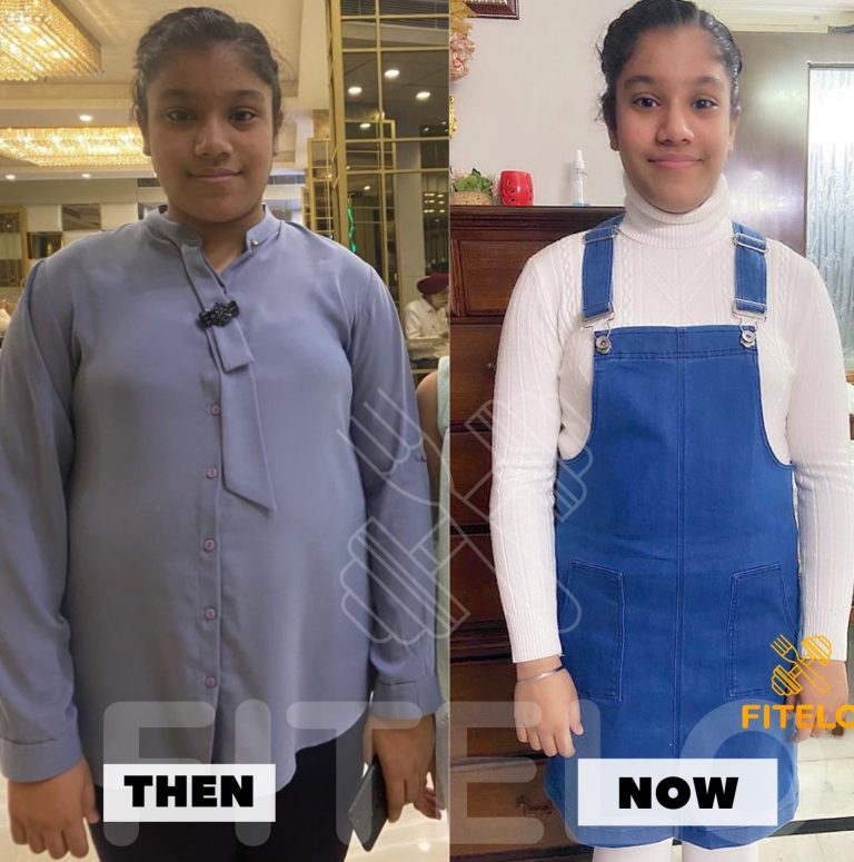 12-year-old girl's incredible weight loss story | Fitelo