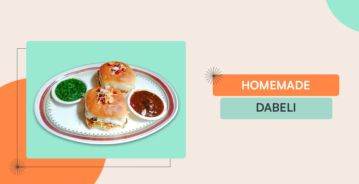 Dabeli Easy Recipe | How To Make Healthy Dabeli At Home - Fitelo